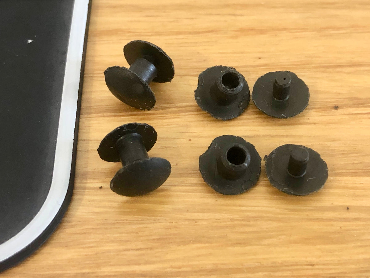 2 Piece Number plate, Number mounting pins – VRC Cycles
